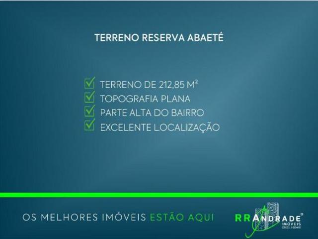 Terreno no Reserva Abaeté