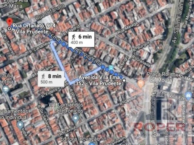 TERRENO Oportunidade! Próximo da Futura Estação do Metrô Oratorio na Vila Prudente