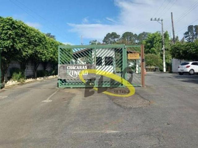 Terreno à venda, 1000 m² por R$ 280.000 Chácara Rincão Tijuco Preto Cotia/SP