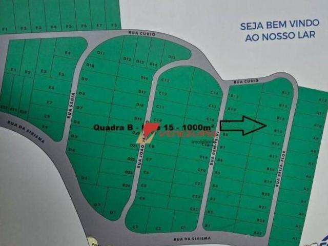 Terreno à venda, 1000 m² por R$ 320.000,00 Morada dos Pássaros Rio das Pedras/SP