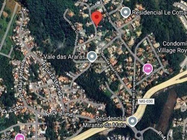 Terreno à venda, 1002 m² por R$ 550.000,00 Vale das Araras Nova Lima/MG