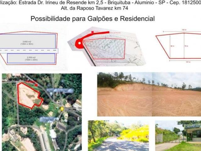 Terreno À Venda, 10.000 M² Condomínio Industrial CONDOVILLE Alumínio/SP