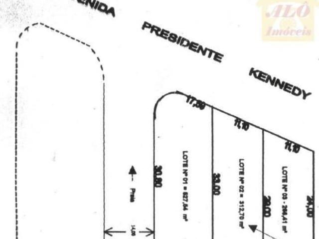 Terreno à venda, 1100 m² por R$ 2.500.000,00 Vilamar Praia Grande/SP