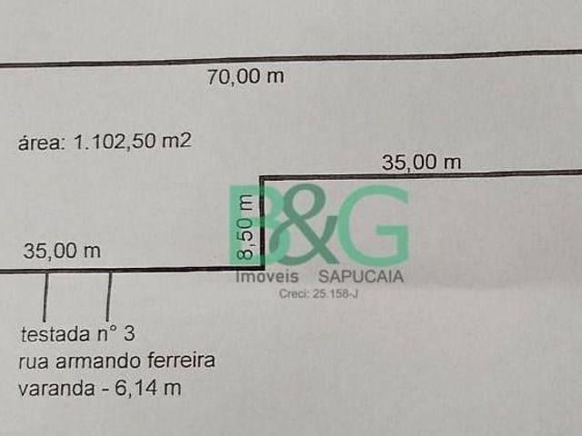 Terreno à venda, 1102 m² por R$ 11.000.000,00 Quarta Parada São Paulo/SP