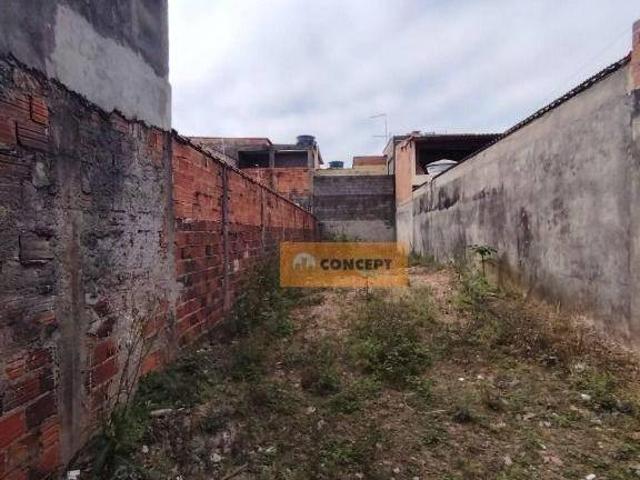 Terreno à venda, 125 m² por R$ 200.000,00 Jardim Suzanópolis Suzano/SP