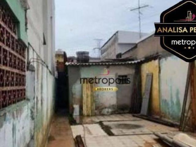 Terreno à venda, 125 m² por R$ 420.000,00 Nova Gerti São Caetano do Sul/SP