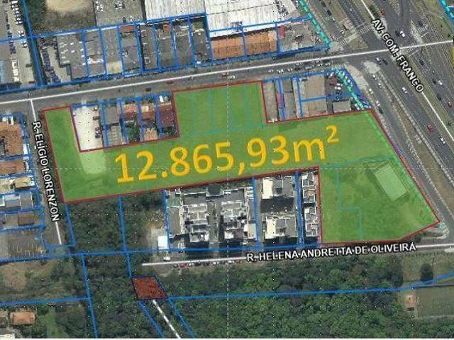 Terreno à venda, 12865 m² por R$ 21.050.000,00 Uberaba Curitiba/PR