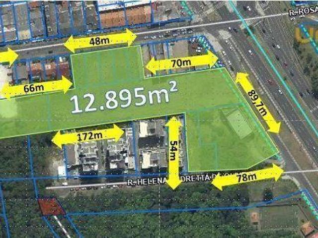 Terreno à venda, 12865 m² por R$ 21.050.000,00 Uberaba Curitiba/PR