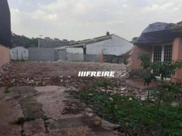 Terreno à venda, 1348 m² por R$ 4.000.000,00 Fundação São Caetano do Sul/SP