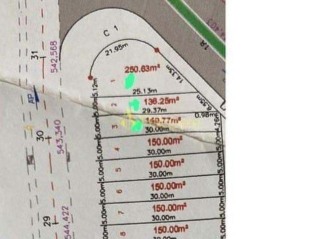 Terreno à venda 149.77M², Vila Areao, Taubaté SP