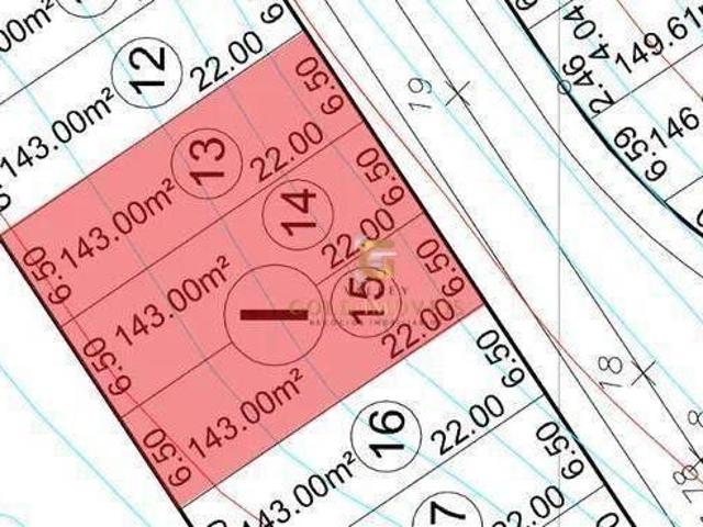 Terreno à venda, 143 m² por R$ 160.000,00 Jardim dos Bandeirantes São José dos Campos/SP