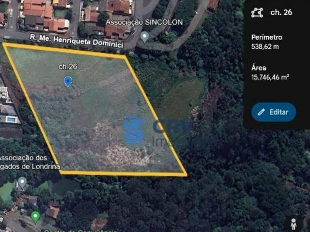 Terreno à venda, 15750 m² por R$ 5.000.000,00 Monte Belo Londrina/PR