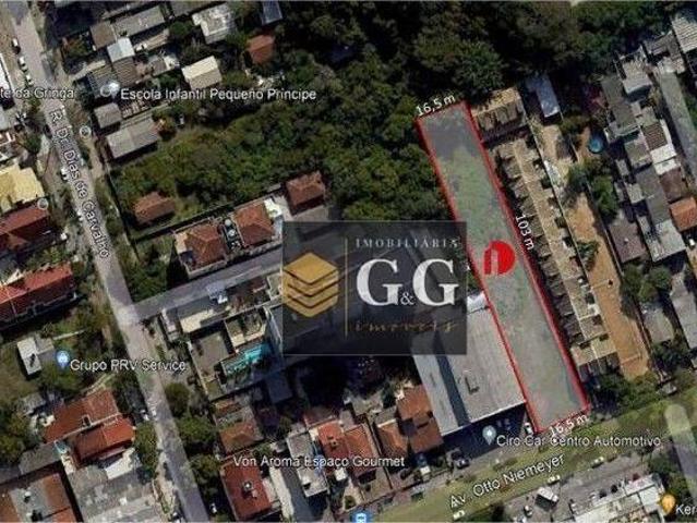 Terreno à venda, 1699 m² por R$ 2.000.000,00 Tristeza Porto Alegre/RS