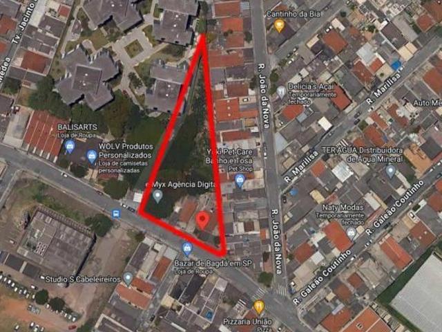 Terreno à venda, 1630 m² por R$ 2.810.000,01 Freguesia do Ó São Paulo/SP
