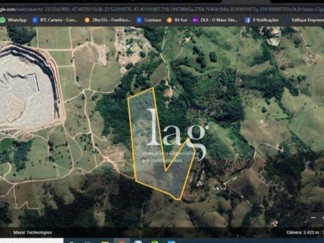 Terreno à venda, 178400 m² por R$ 6.800.000,00 Caputera Sorocaba/SP