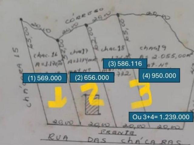 Terreno à venda, 1.134 m² por R$ 656.000 Cidade Edson Suzano/SP