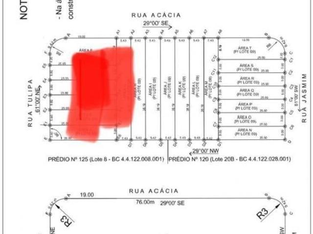Terreno à venda 206.34M², Piracangaguá Chácara Flórida, Taubaté SP