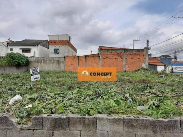 Terreno à venda, 207 m² por R$ 277.000,00 Jardim Quaresmeira Suzano/SP
