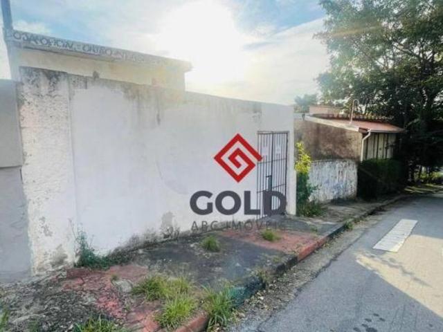 Terreno à venda, 209 m² por R$ 500.000,00 Utinga Santo André/SP