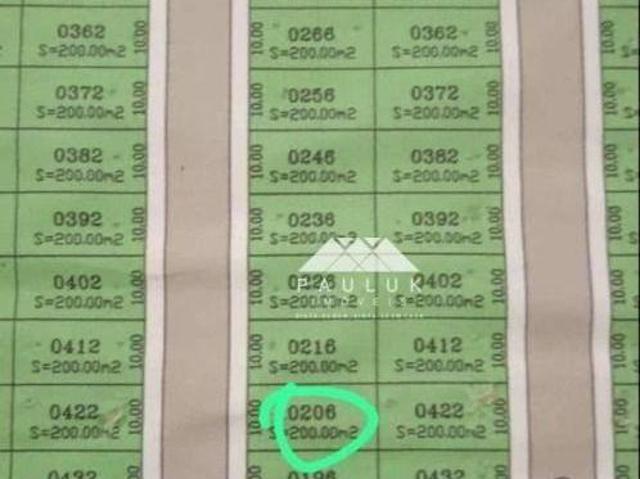 Terreno à venda, 200 m² por R$ 100.000,00 Loteamento Ecoville Foz do Iguaçu/PR