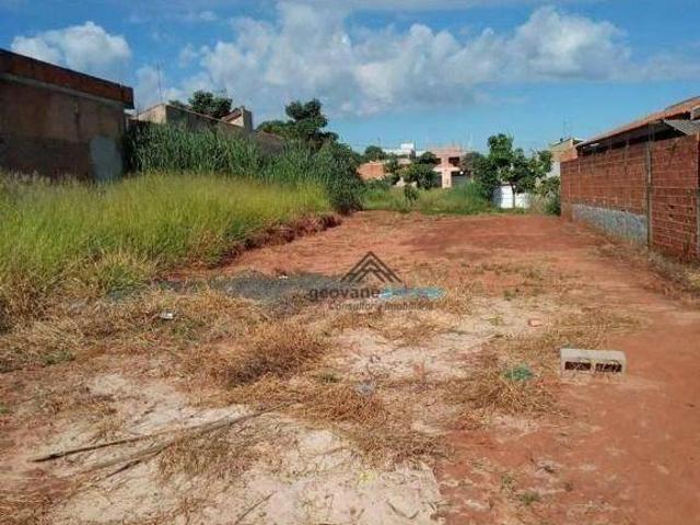 Terreno à venda, 200 m² por R$ 140.000,00 Residencial Palmeira Real Limeira/SP