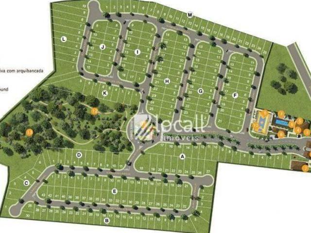 Terreno à venda, 200 m² por R$ 160.000,00 Reservas do Bosque Bady Bassitt/SP