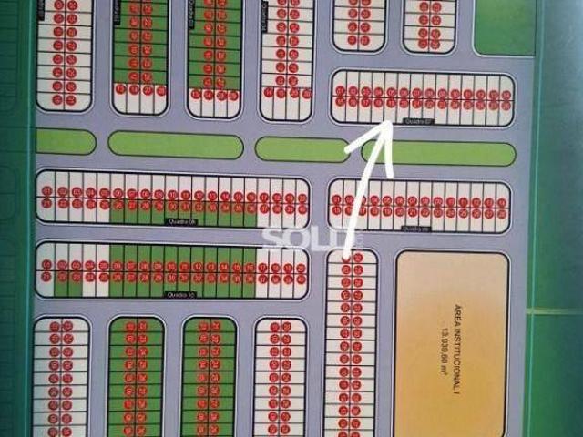 Terreno à venda, 200 m² por R$ 180.000 Parques dos Coqueiros