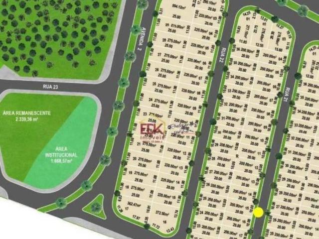 Terreno à venda, 200 m² por R$ 265.000 Jardim Santa Luzia São José dos Campos/SP