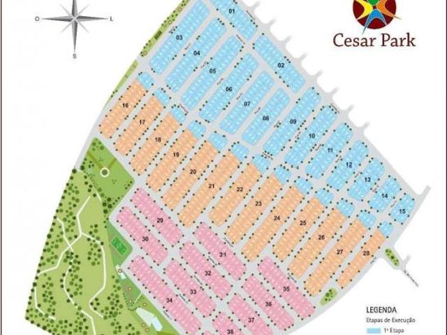 Terreno à venda 200M², Cesar Park, Pindamonhangaba SP