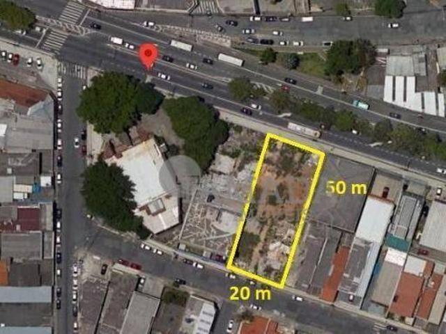 Terreno à venda, 20x50m 1000 m² por R$ 5.000.000 Jardim Silva Teles São Paulo/SP