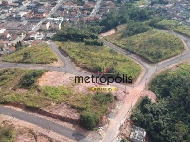 Terreno à venda, 216 m² por R$ 402.800,00 Vila Aurora Ribeirão Pires/SP