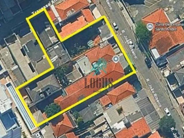 Terreno à venda, 2100 m² por R$ 12.720.000,00 Campestre Santo André/SP