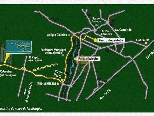 Terreno à venda, 224 m² por R$ 337.000,00 Jardim Residencial Veneza Indaiatuba/SP
