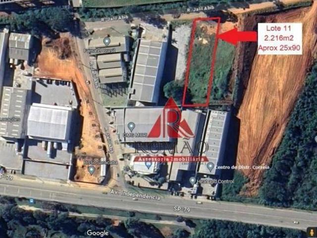 Terreno à venda, 2218 m² R$ 1.800.000 Éden Sorocaba/SP