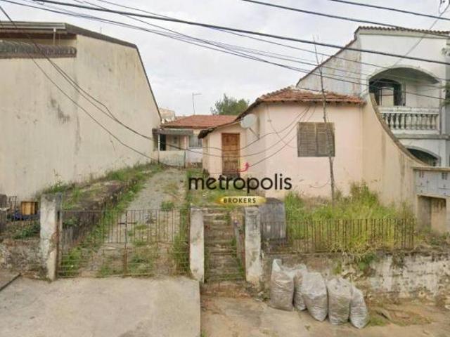 Terreno à venda, 234 m² por R$ 511.000,00 Vila Camilópolis Santo André/SP
