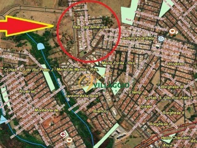 Terreno à venda, 230 m² por R$ 253.000,00 Residencial das Américas São José do Rio Preto/SP