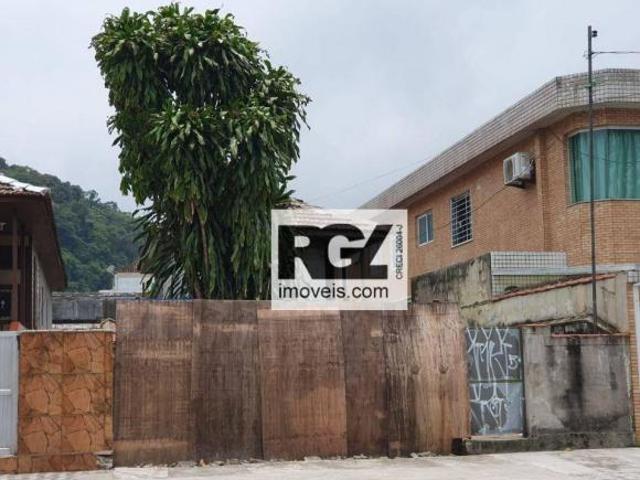 Terreno à venda, 245 m² por R$ 1.000.000,00 Vila Belmiro Santos/SP
