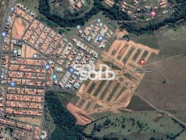 Terreno à venda, 249 m² por R$ 233.000,00 Residencial São Jerônimo Franca/SP