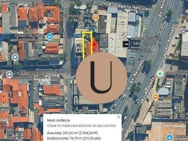 Terreno à venda, 240 m² por R$ 1.100.000,00 Vila Dayse São Bernardo do Campo/SP