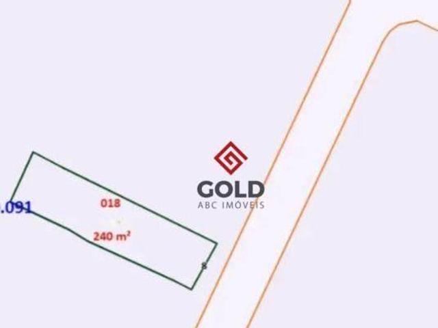 Terreno à venda, 240 m² por R$ 510.000,00 Vila Clarice Santo André/SP