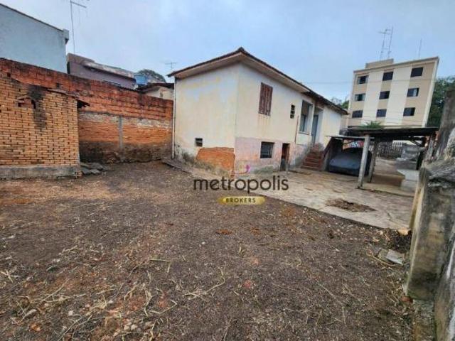 Terreno à venda, 240 m² por R$ 750.000,00 Santa Maria São Caetano do Sul/SP