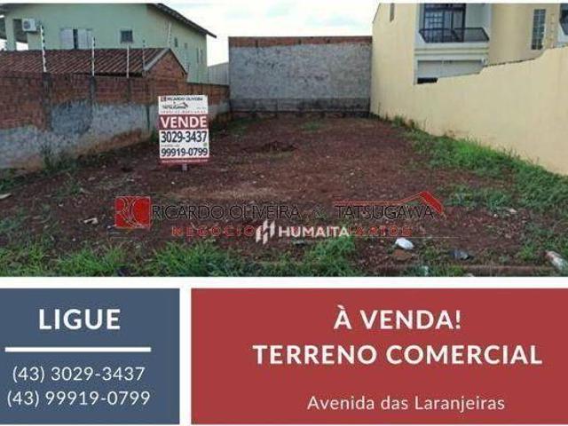 Terreno à venda, 250 m² por R$ 230.000,00 Marumbi Londrina/PR