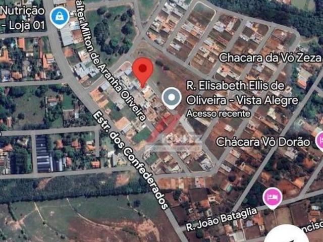 Terreno à venda, 250 m² por R$ 240.000 Vista Alegre Santa Bárbara D&apos Oeste/SP