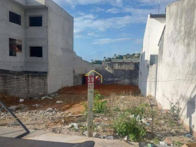 Terreno à venda, 250 m² por R$ 260.000,00 Residencial Estoril Taubaté/SP