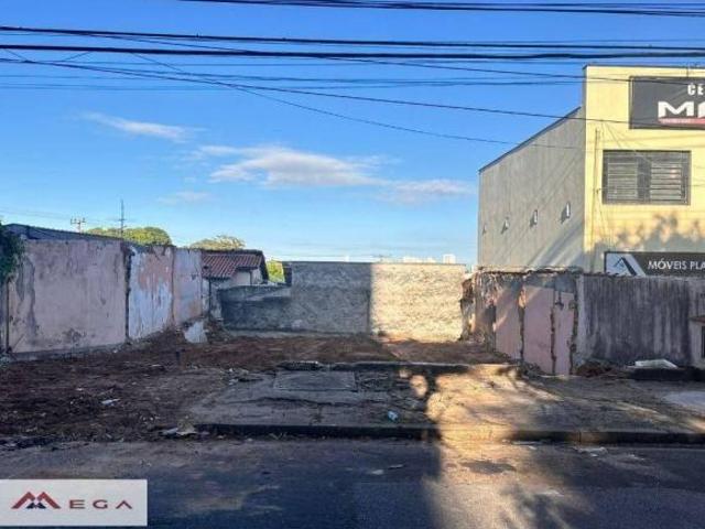 Terreno à venda, 250 m² por R$ 424.000,00 Vila Georgina Campinas/SP
