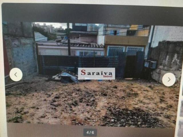 Terreno à venda, 250 m² por R$ 490.000,00 Taboão São Bernardo do Campo/SP