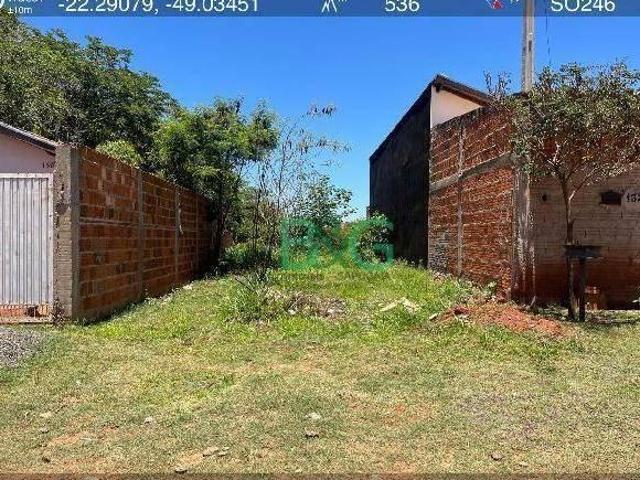 Terreno à venda, 252 m² por R$ 62.856,87 Chácara São João Bauru/SP