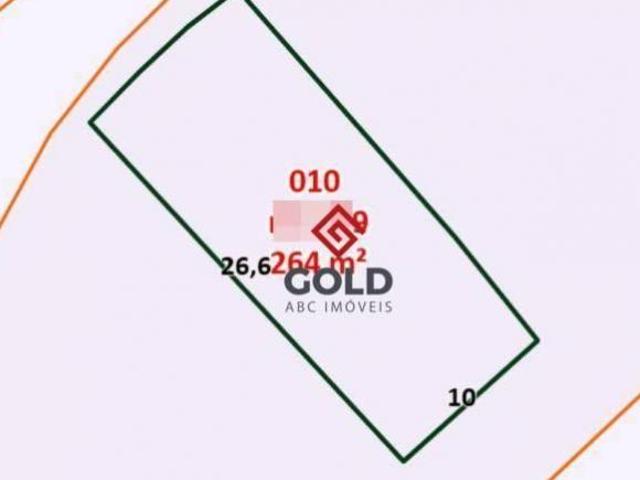 Terreno à venda, 264 m² por R$ 590.000,00 Vila Clarice Santo André/SP