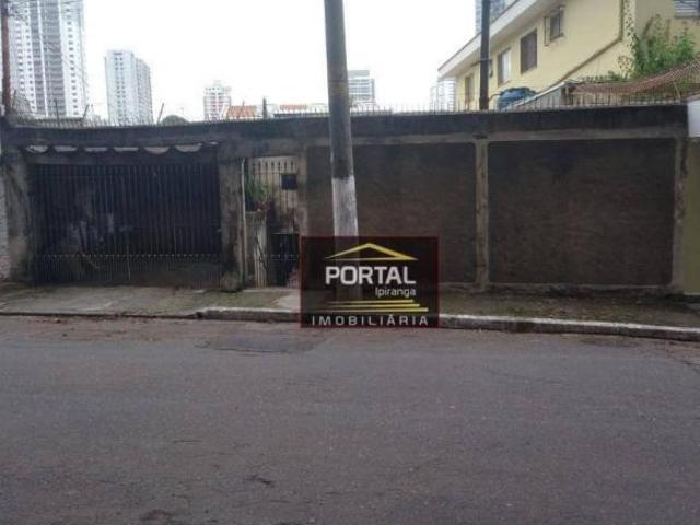 Terreno à venda, 270 m² por R$ 980.000,00 Ipiranga São Paulo/SP