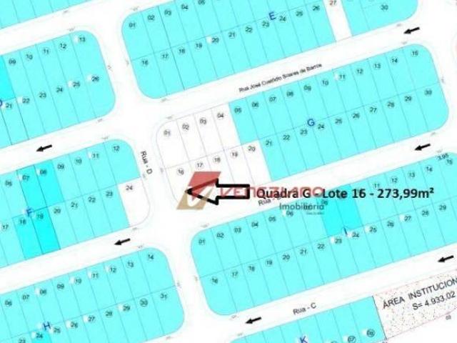 Terreno à venda, 273 m² por R$ 120.000,00 Jardim Dona Lourdes Piracicaba/SP